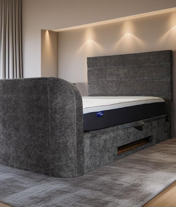 Ottoman TV Beds | Storage TV Beds with Built in TV – TV Bed Store