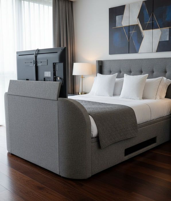 Ottoman TV Beds | Storage TV Beds with Built in TV – TV Bed Store