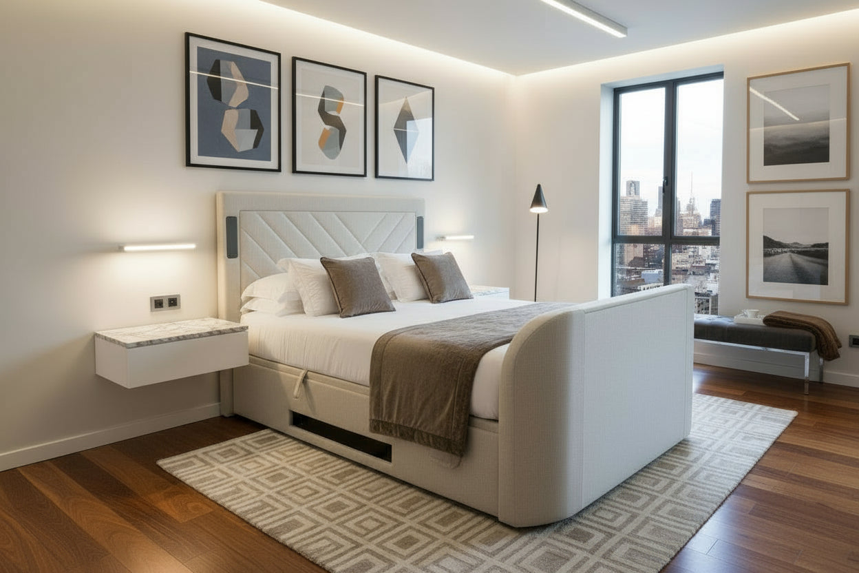 TV Bed Store | UK's Leading Luxury TV Bed Manufacturer | Free Finance